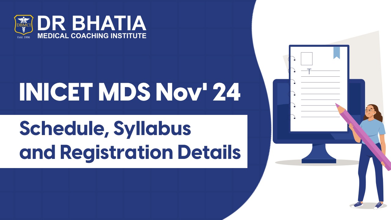 INICET MDS Nov' 24: Schedule, Syllabus and Registration Details